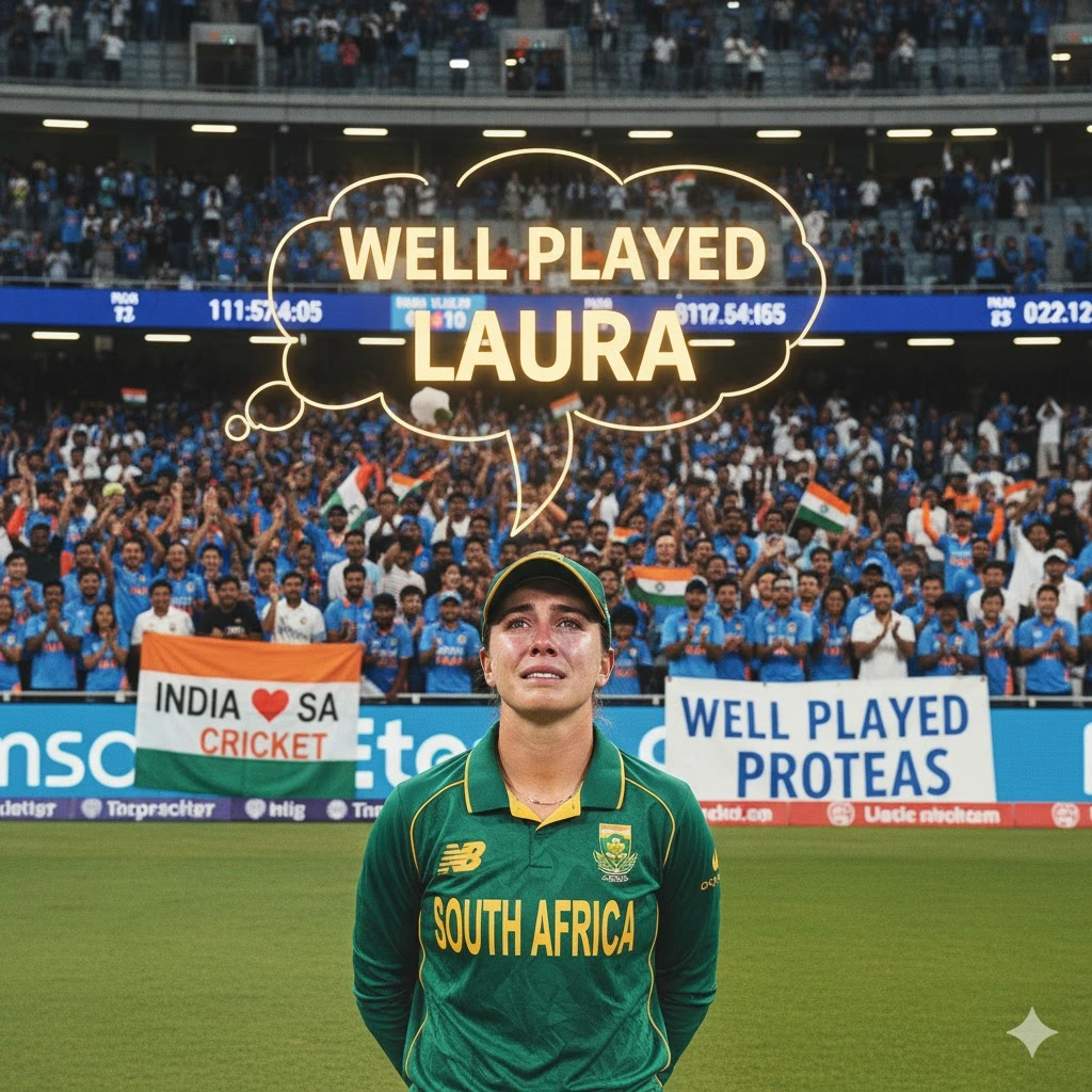 “Well played Laura” Indian Crowd’s Heartfelt Chant Wins Hearts After ...